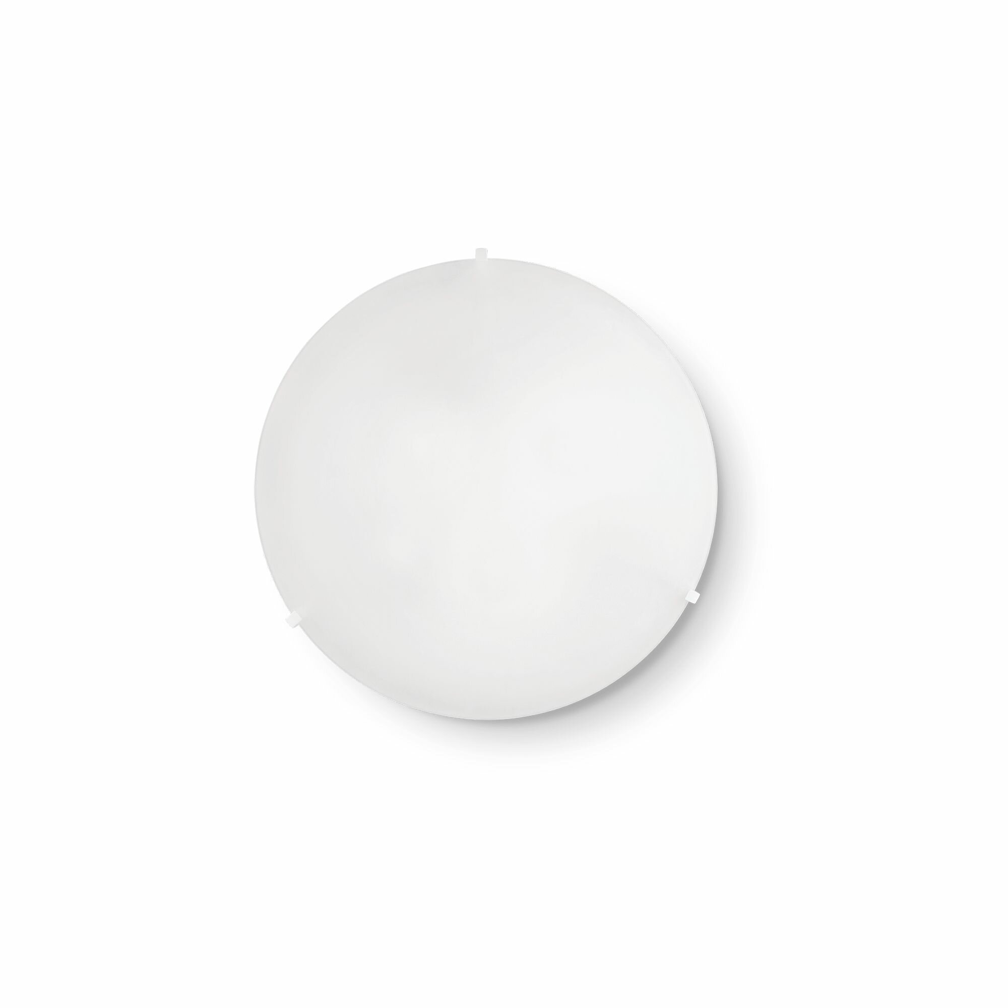 Светильник настенно-потолочный ideal lux Simply PL3 D40 макс.3x60Вт IP20 Е27 230В Белый Стекло/Металл Без ламп 007984.