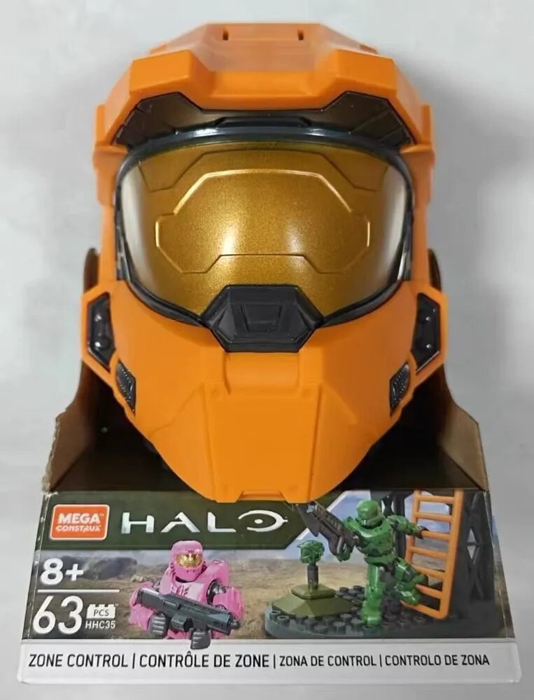 Mega Construx Halo Вышедшие из печати коллекционные игрушки из строительных блоков zone control