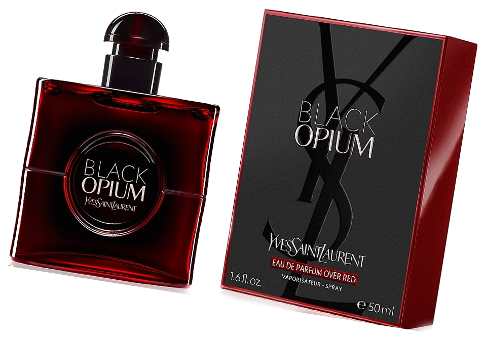 Ysl Black Opium Over Red - духи для женщин 50 мл / Ив Сен Лоран Блэк Опиум Овер Ред