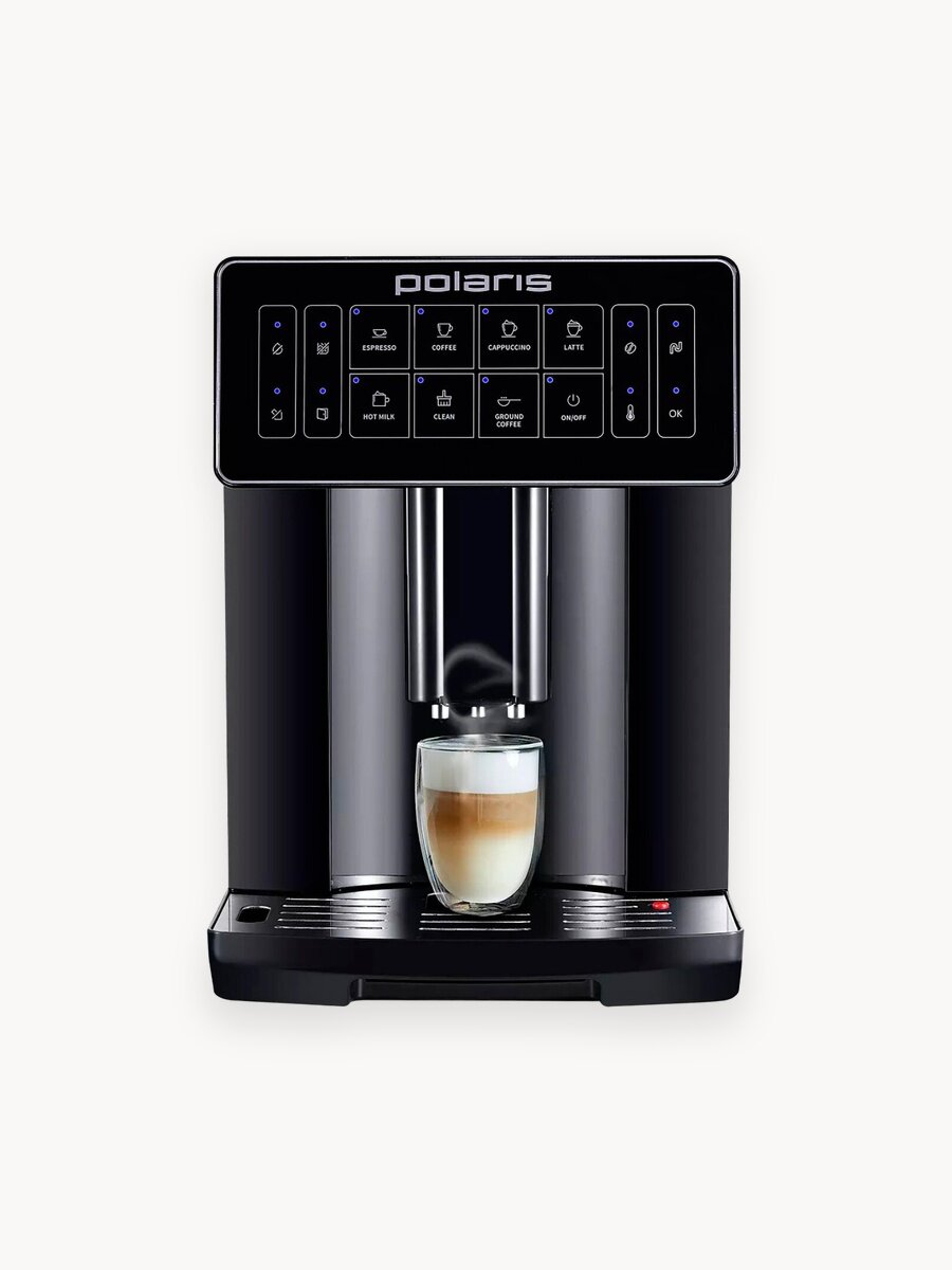 Кофемашина автоматическая Polaris PACM 2052AC черный