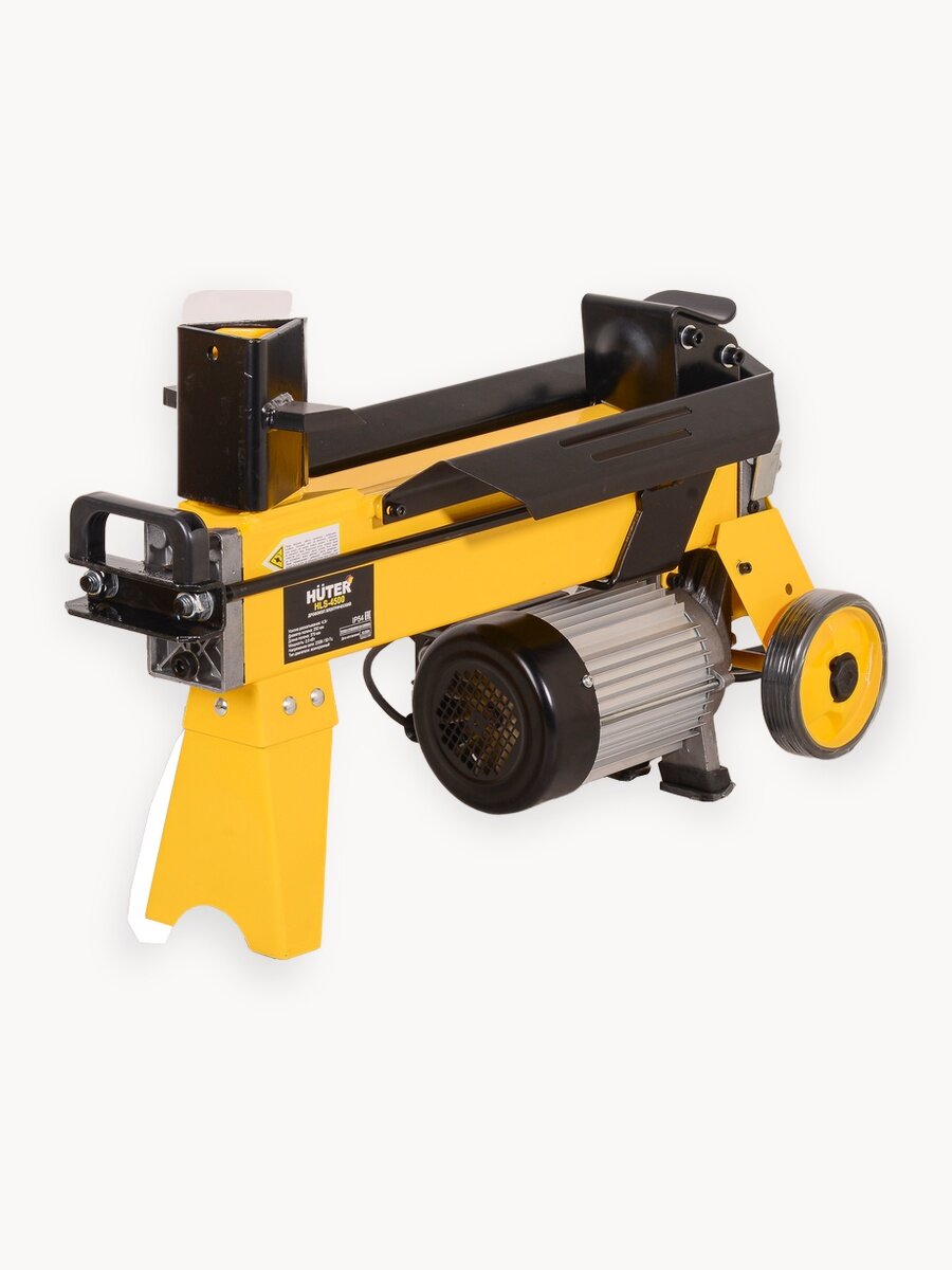 Дровокол электрический Huter HLS-4500, 4.5 т, 2000 Вт, длина 37 см