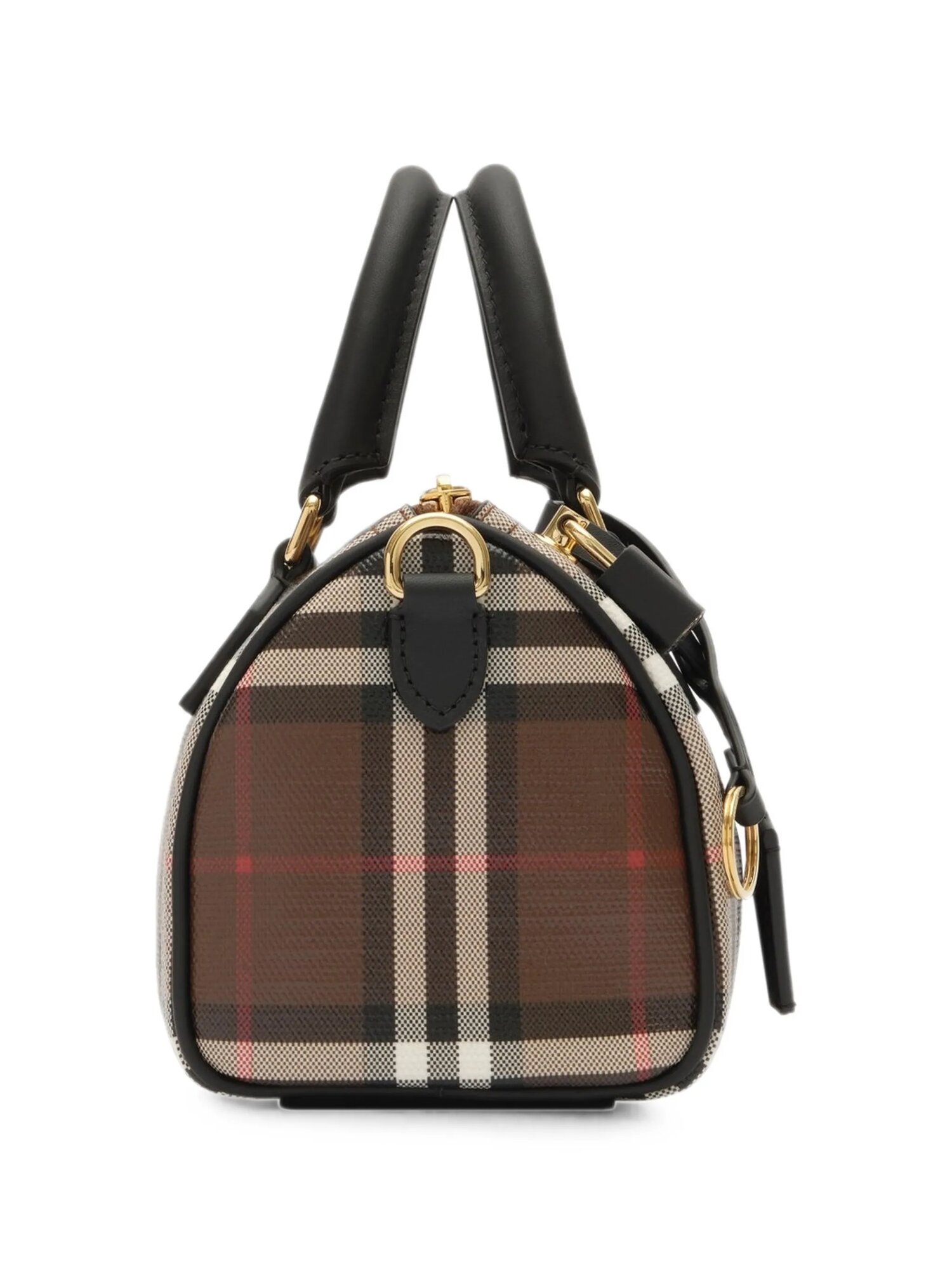 Сумка BURBERRY Check, коричневый — фото 1