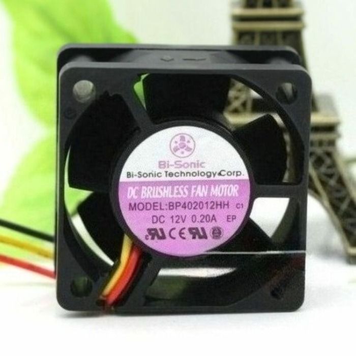 Bi-Sonic BP402012HH 12V 0.20A 4020 4CM 3-проводной вентилятор охлаждения Switch ZTE 3952