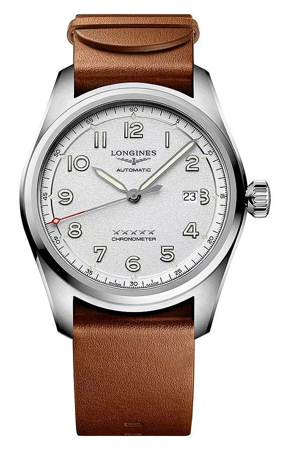 Наручные часы LONGINES, серебристый — фото 1