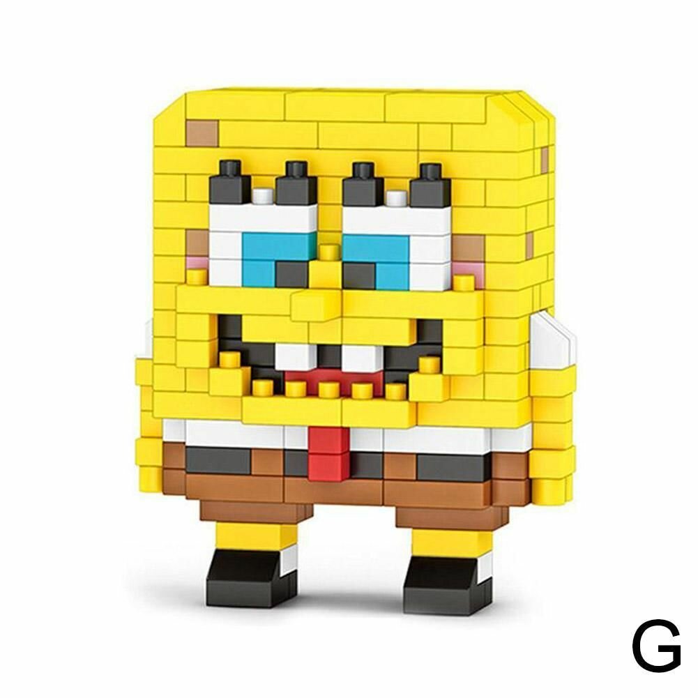 3D, маленькие строительные блоки, детские развивающие игрушки