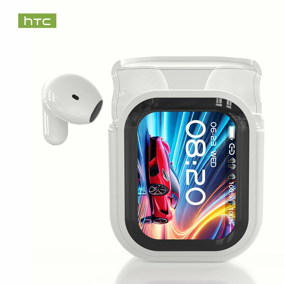 Умные часы HTC с наушниками White