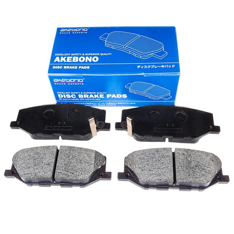 Колодки тормозные передние AN-833WK AKEBONO Suzuki JB74W; OEM 55810-78R00