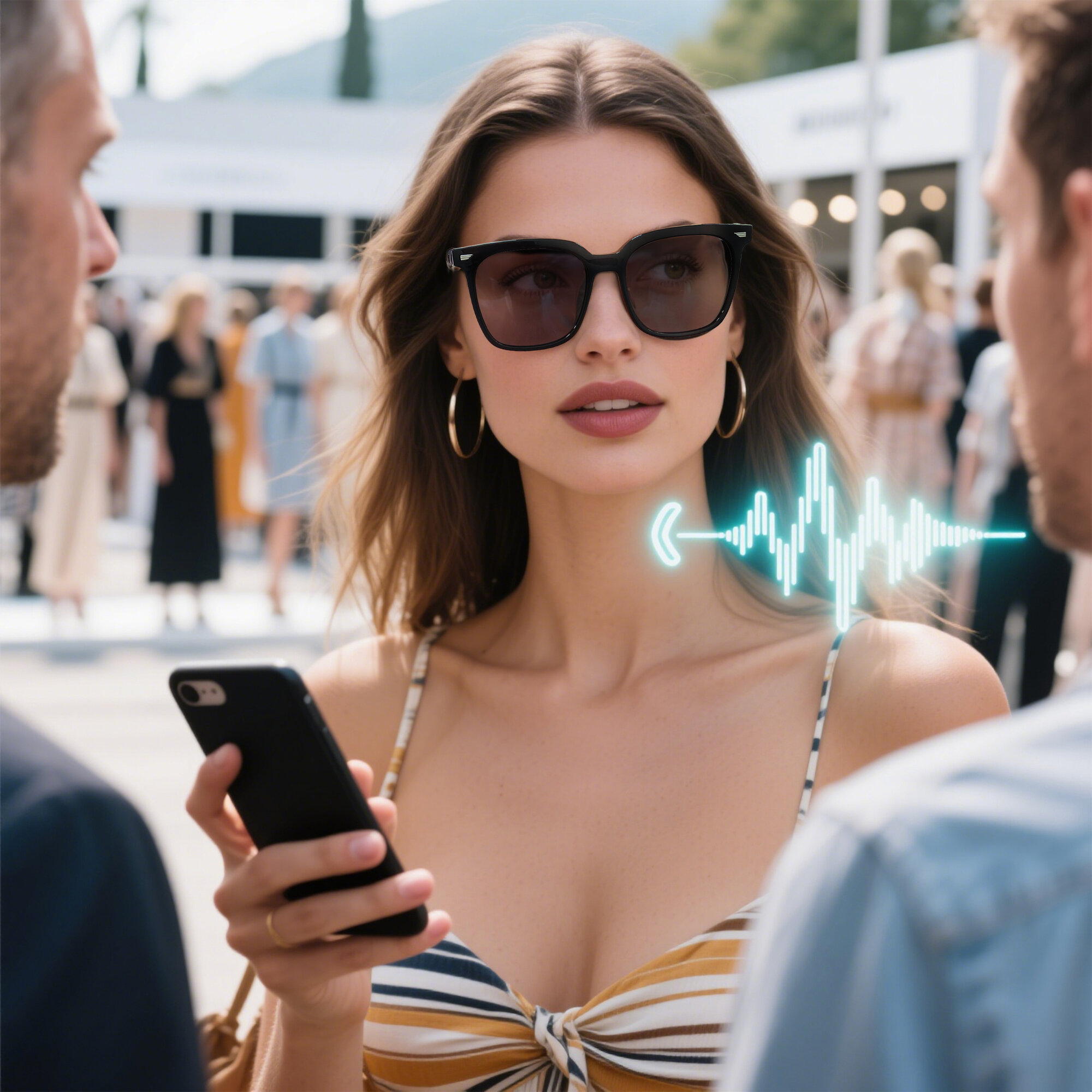 Умные блютус очки с AI-переводом в реальном времени, защGS-01 итой от синего света и Bluetooth-гарнитурой, Музыка, 144 языка, совместимость с iOS/Android