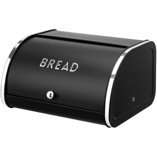 Хлебница Elan Gallery "BREAD" 30х26х17.5 см, металл, черный (240619)