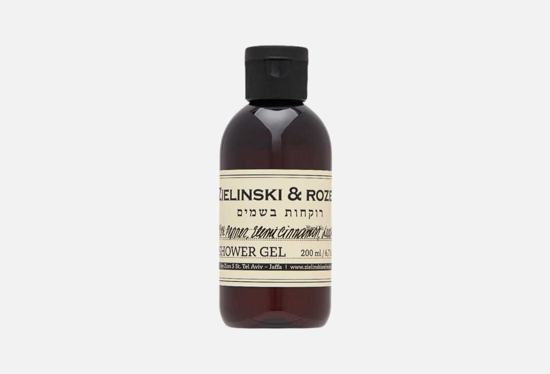 Гель для душа Zielinski Rozen Pink Pepper, Elemi, Cinnamon, Leather