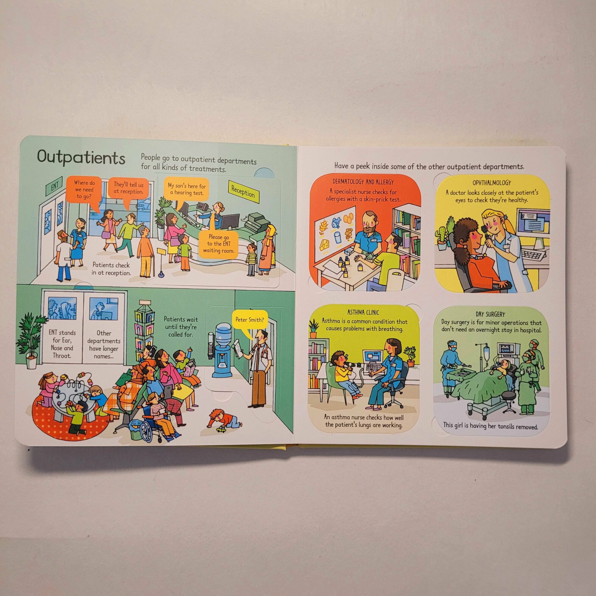 Usborne. Look inside a Hospital — фото 1