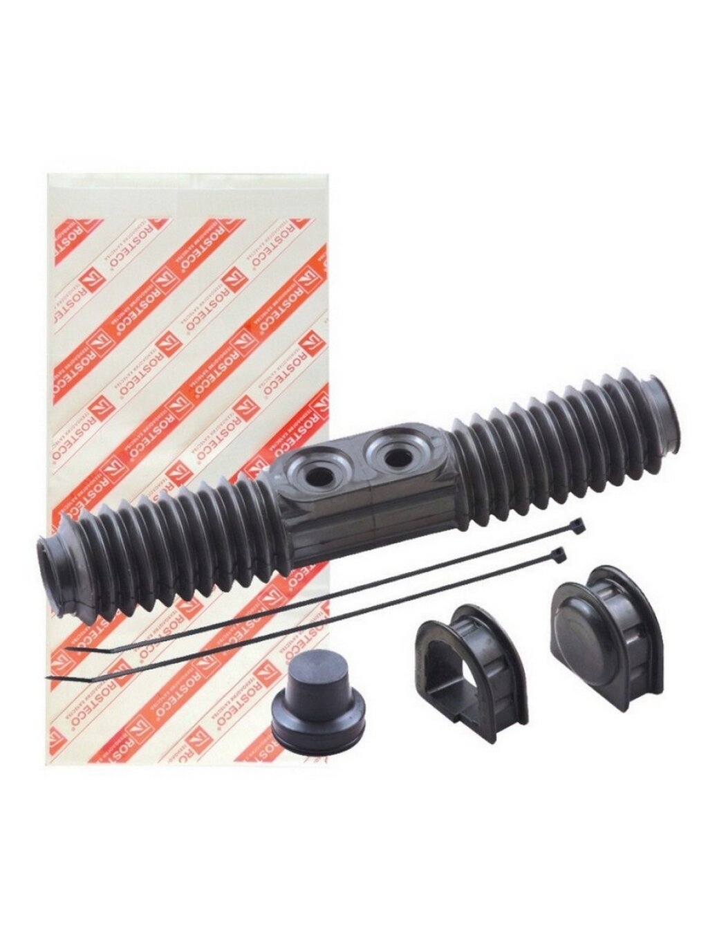 Пыльник рулевой рейки для а/м ВАЗ 2108 "Rosteco" (заглушки и хомуты)