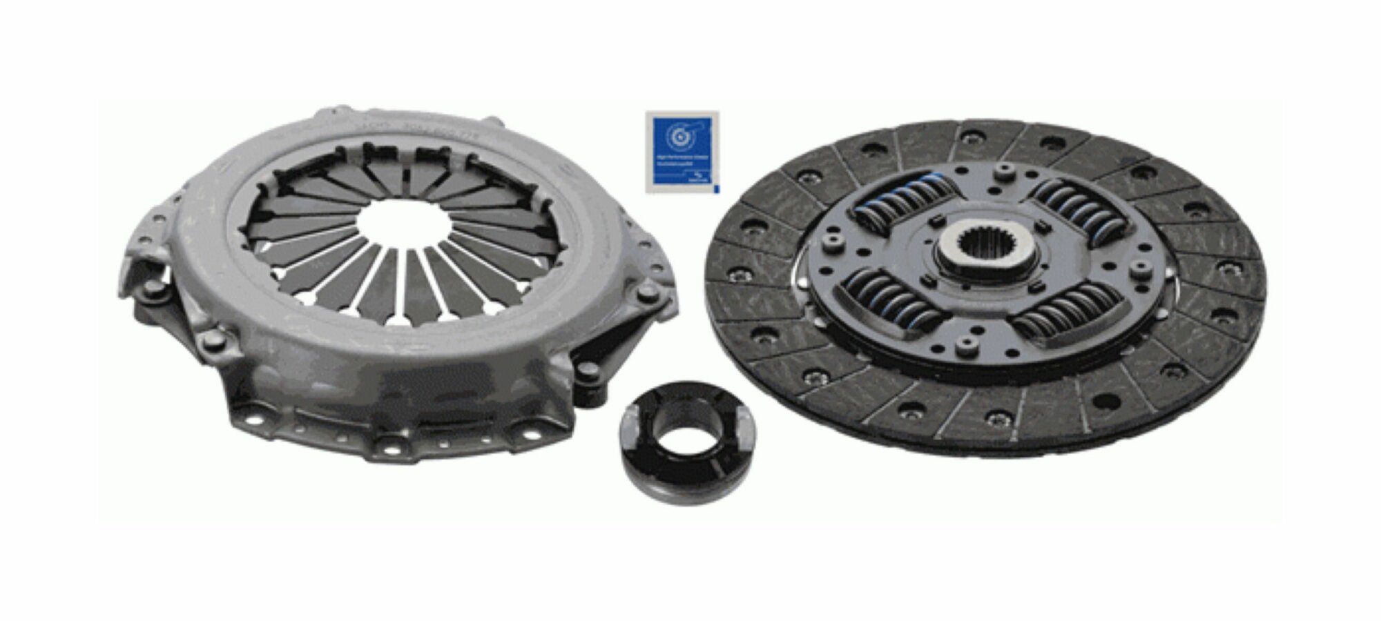 К-Кт Сцепления Hyundai Solaris I 10-17, Ii 17=>/Kia Rio Iii 11-17 1.6 215Мм(Sachs 3000 951 485)