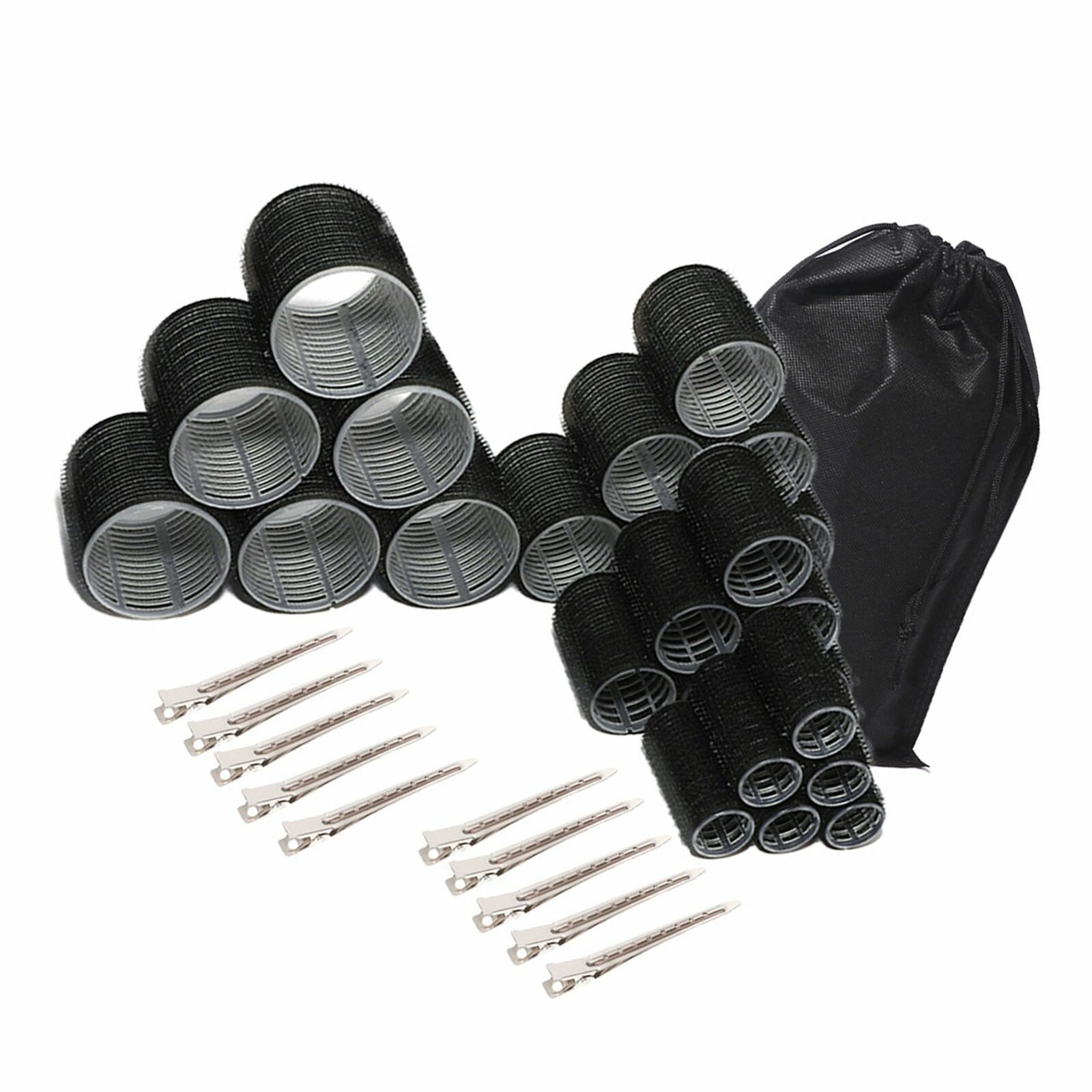 Многофункциональные бигуди с металлическим зажимом для объемных локонов