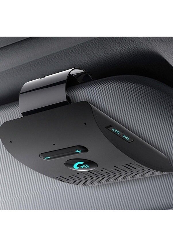 Комплект для аудио-музыкального микрофона с зажимом, беспроводной динамик Jmsstore, гарнитура, солнцезащитный козырек, автомобильный приемник Bluetooth 5.0 PT для двух плееров