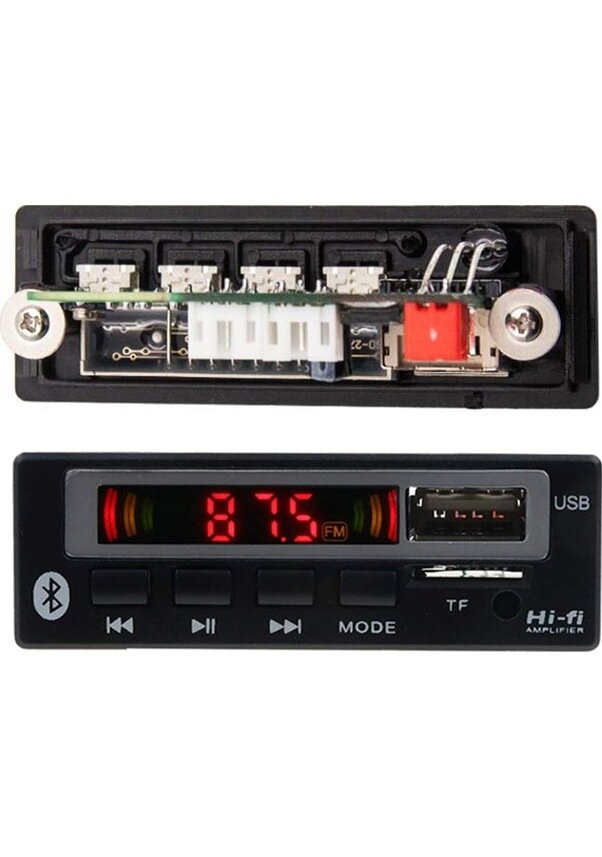 Модуль платы беспроводного приемника MP3-плеера V5.0 12 В MP3-декодера