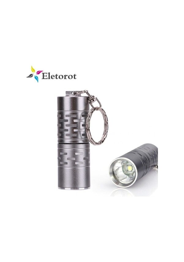 Портативный мини-светодиодный фонарик с яркостью 1000 люмен, кемпинговое и аварийное освещение с 3 режимами питания, совместимый с батареями CR123A/16340, компактный многоцветный фонарик