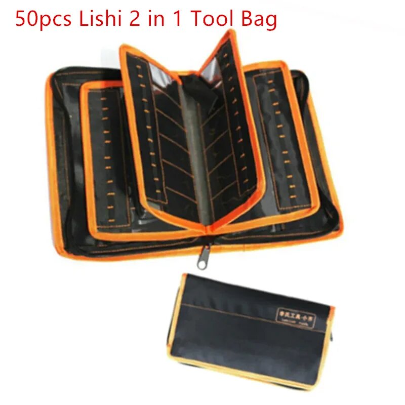 Сумка Для Ручных Инструментов Lishi 2-в-1, Пустая Коробка Для Портативного Хранения, Металлический Ремонтный Комплект, Чехол