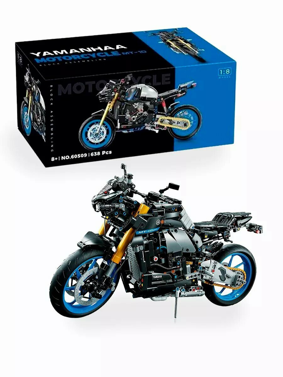 Конструктор Техник Мотоцикл Ямаха 60509 638 деталей