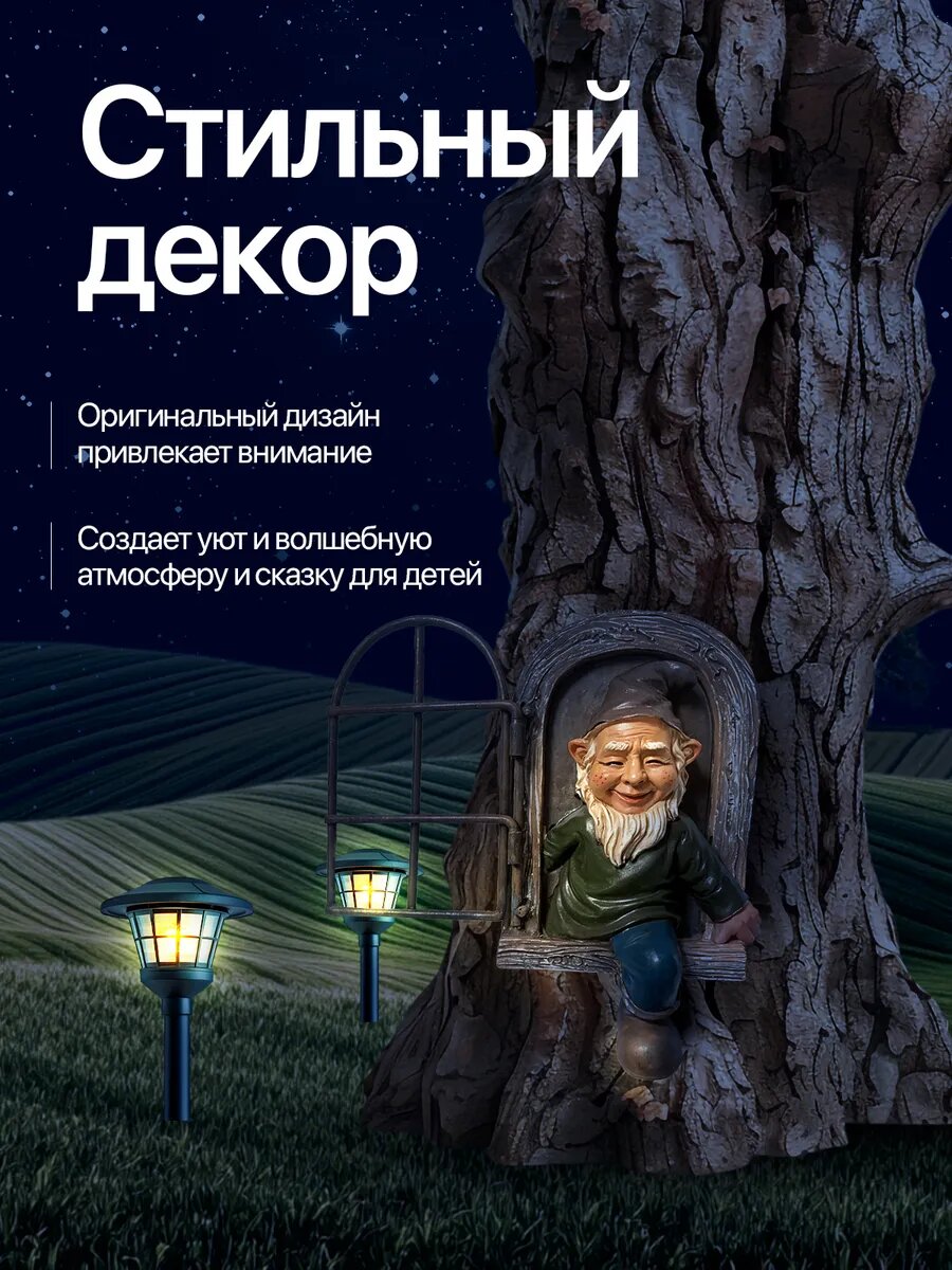 Фигурка садовый гном — фото 1