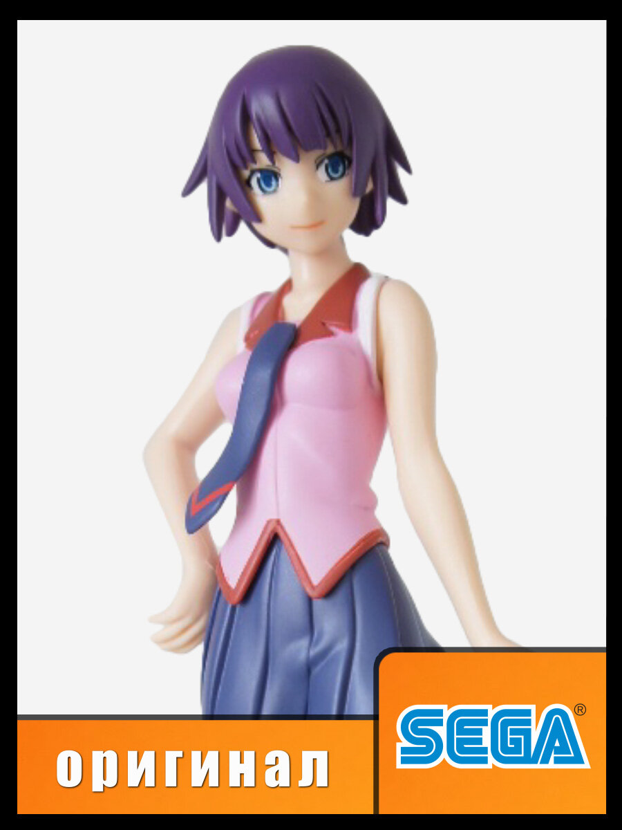 Оригинальная фигурка Hitagi Senjougahara от Sega из аниме Nisemonogatari / Хитаги Сэндзёгахара «Истории подделок» 17 см
