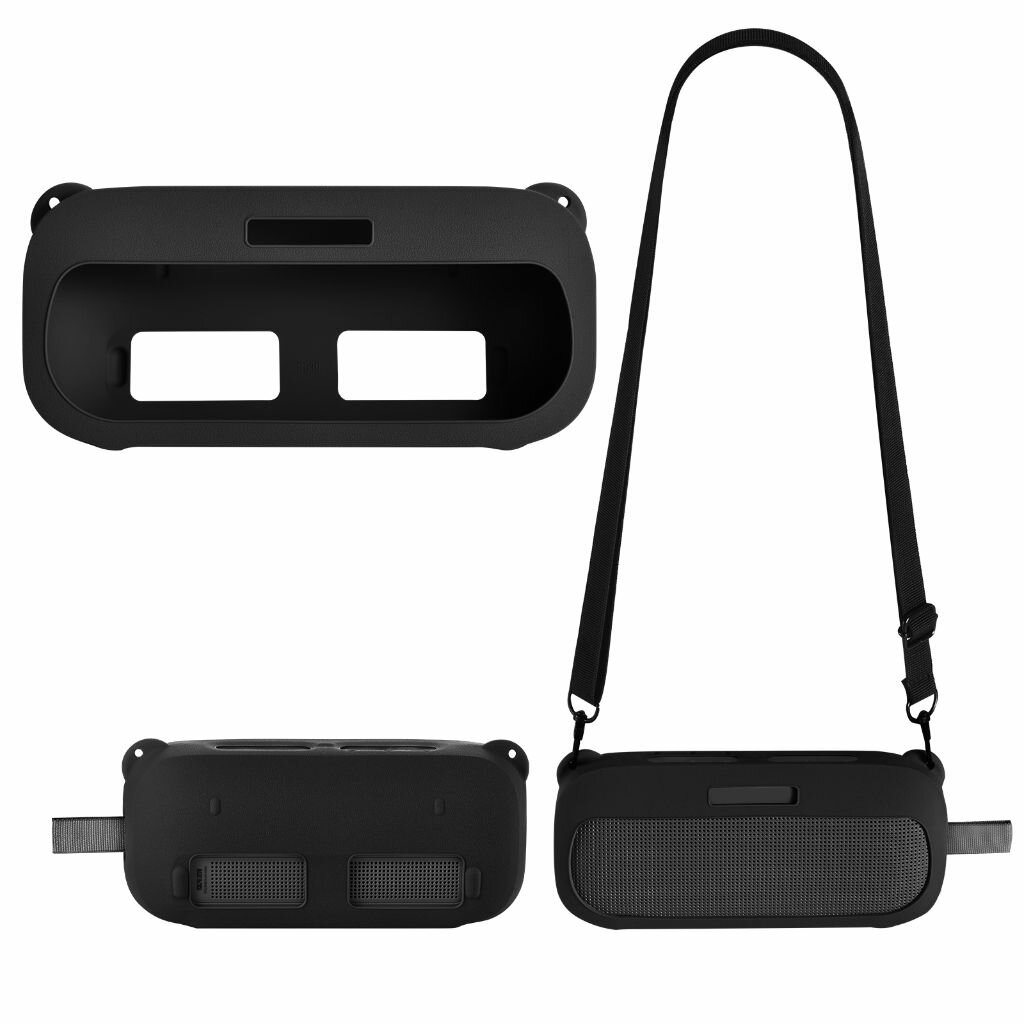 Аксессуар для аудиотехники, Силиконовый чехол для SoundLink FLEX 2/1 - черный, 1 комплект