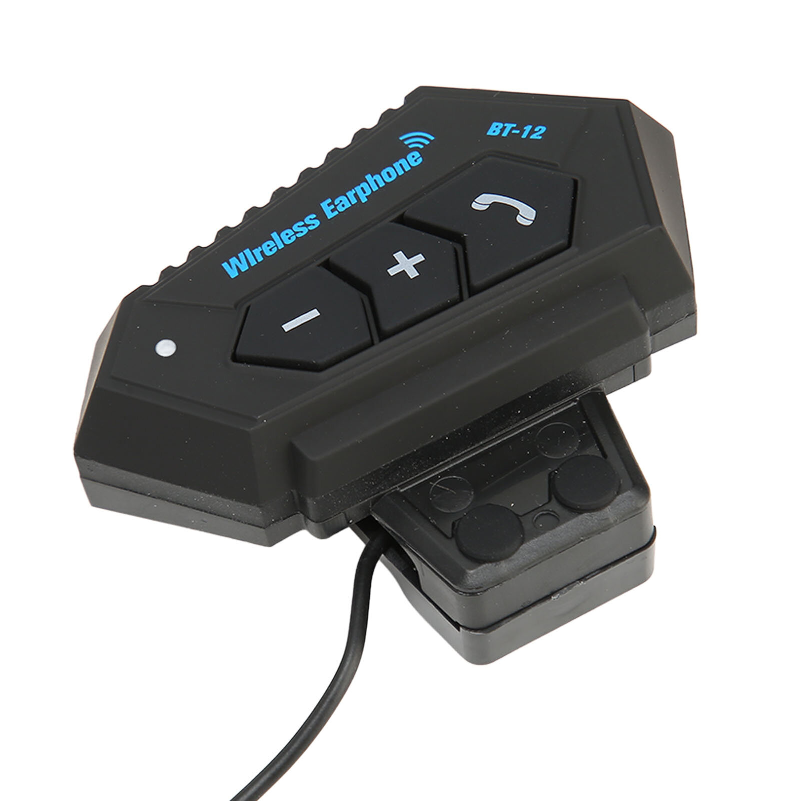 Мотоциклетный шлем Bluetooth гарнитура Регулируемая громкость Шумоподавление IP67 Водонепроницаемый шлем Bluetooth Intercom с микрофоном