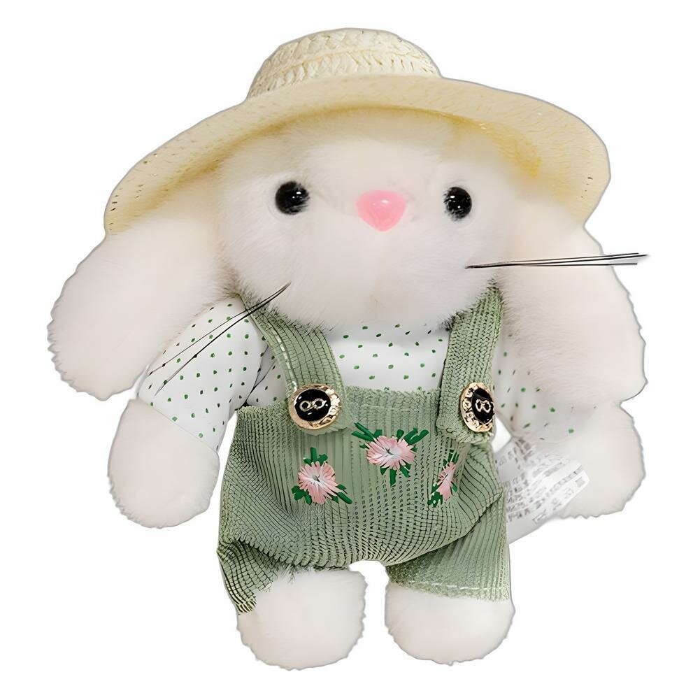 Милая плюшевая игрушка-зайчик 14 см