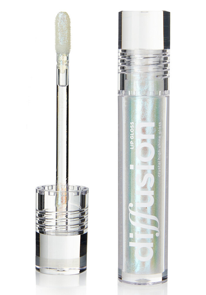 Parisa Diffusion Кристальный сияющий блеск для губ 4 мл. №02 (dfg-03) нежный изумруд