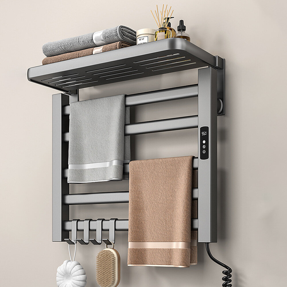 Электрическая вешалка для полотенец/55 см * 400 см/сушилка для полотенец в ванной комнате