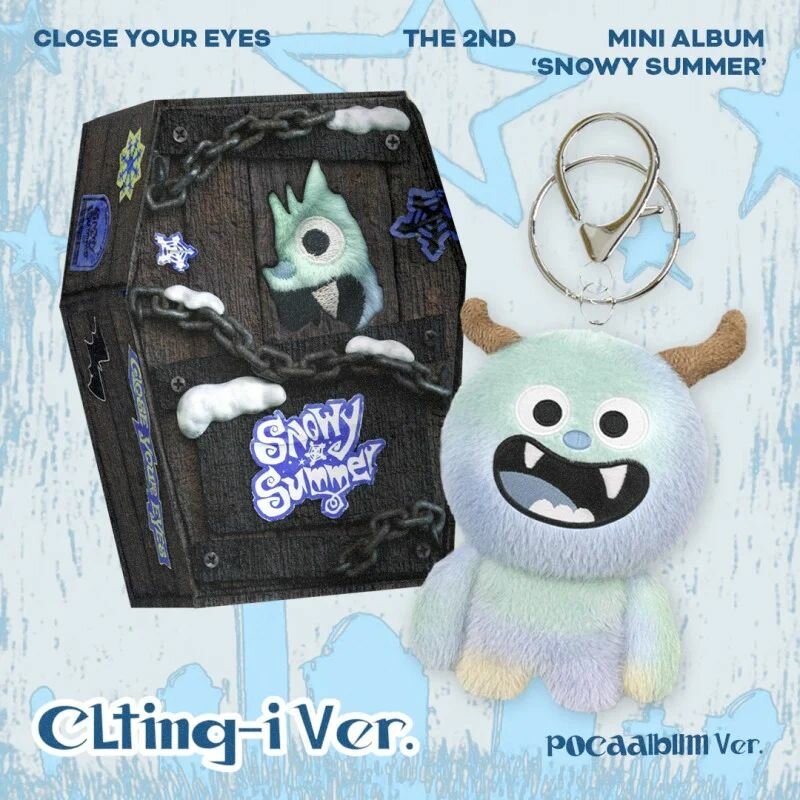 CLOSE YOUR EYES - SNOWY SUMMER 2-й мини-альбом POCAALBUM CLting-i