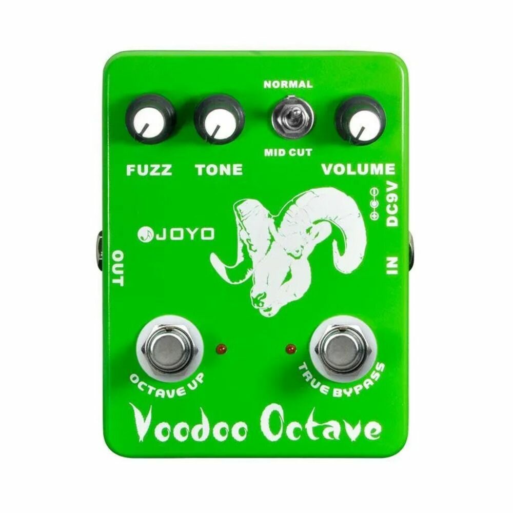 Педаль эффектов для электрогитары и бас-гитары JOYO JF-12 Voodoo Octave Fuzz
