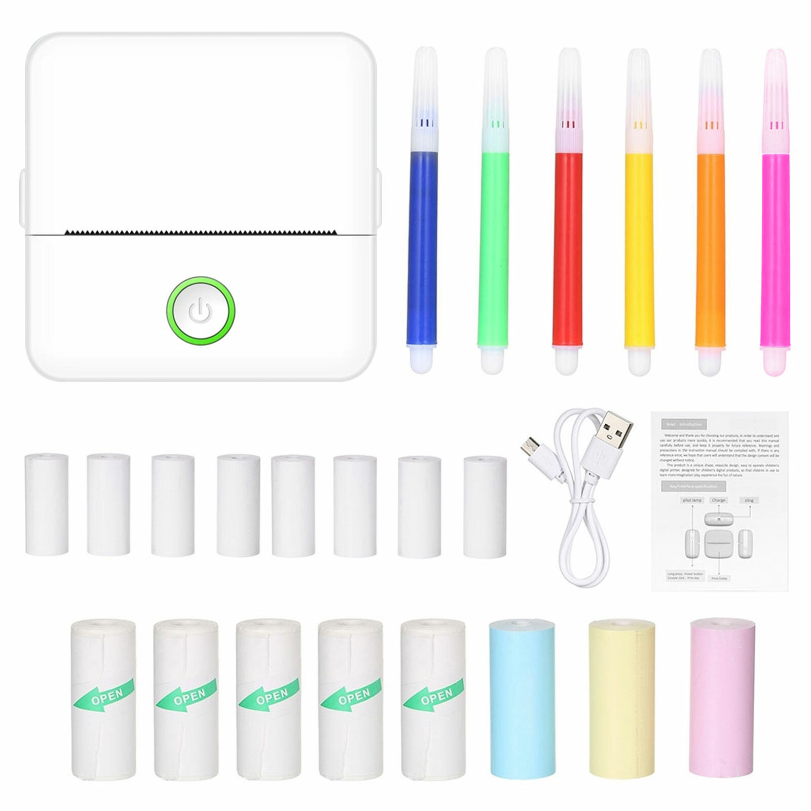 Удобный принтер этикеток X6 mini Bluetooth