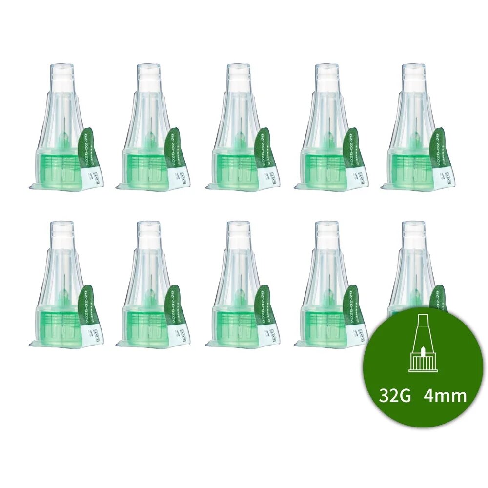 Инсулиновые картриджи для ручки инсулина Lilly HDRSMTMED 100PCS 4MM