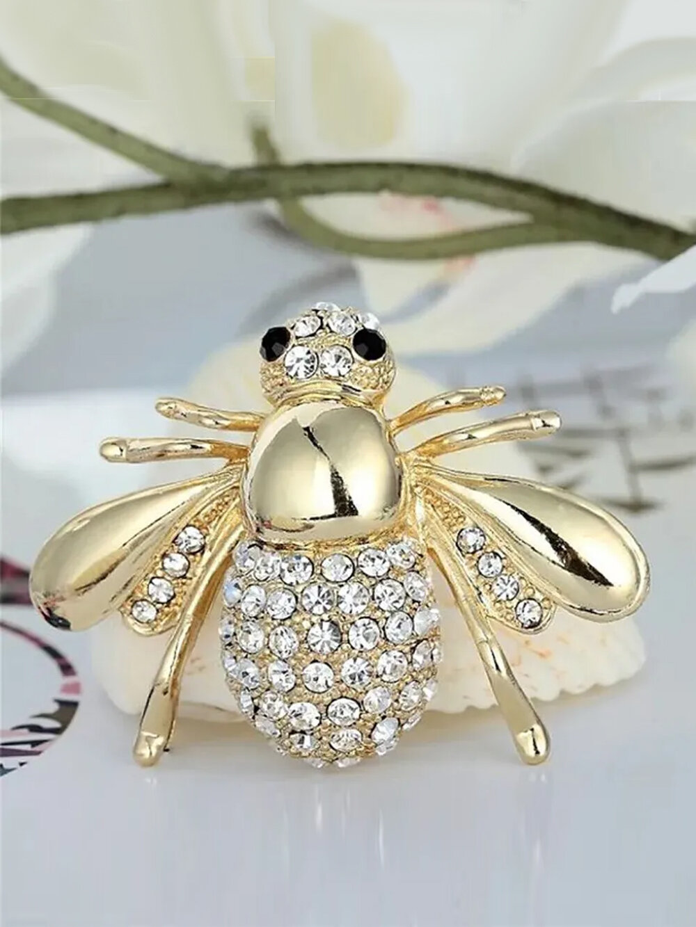 Брошь, кристалл