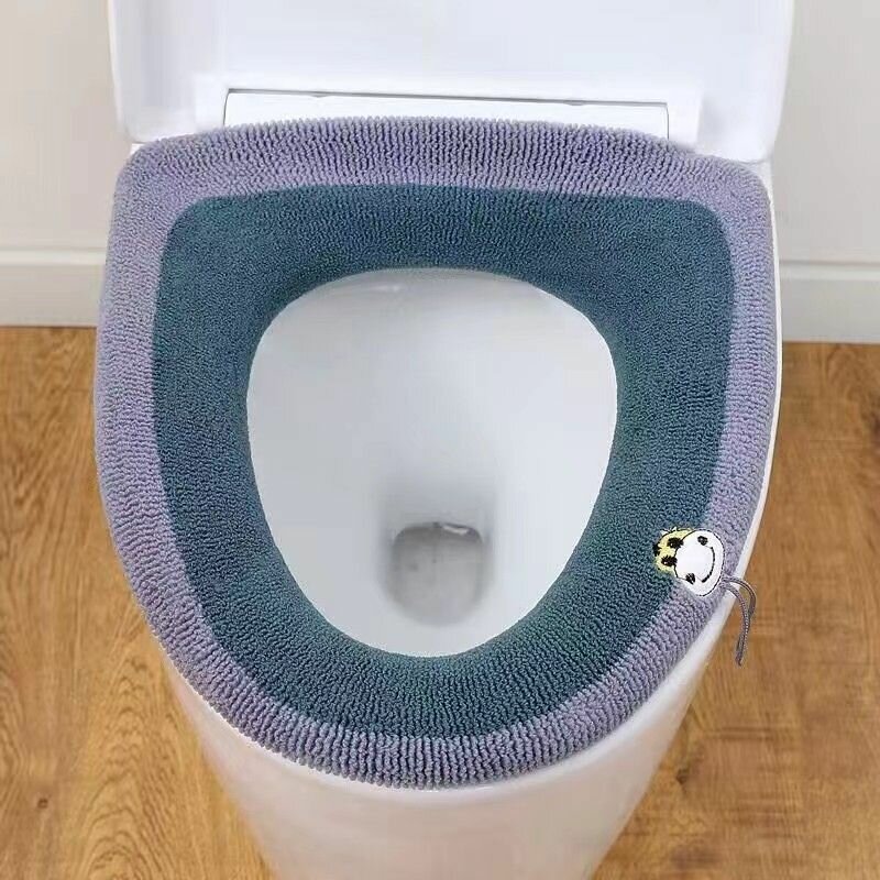 Набор для унитаза с ручкой в виде теленка, зеленый стильный и удобный аксессуар для ванной комнаты