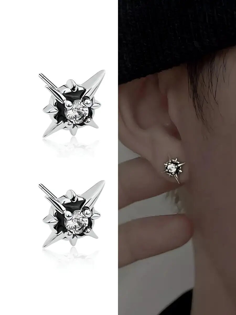 Серьги пусеты