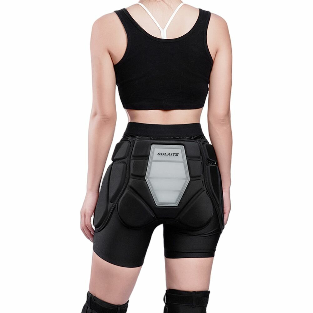 Защитные шорты с мягкой подкладкой, регулируемые, защита при падении, для спорта на открытом воздухе