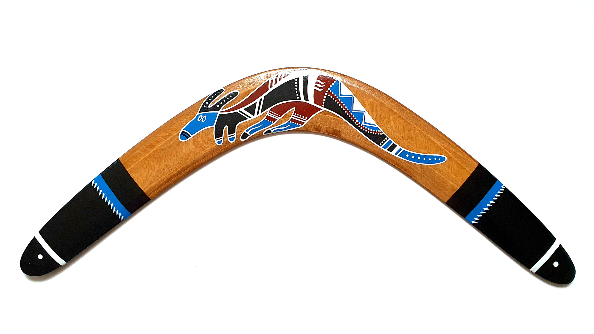 Бумеранг Кенгуру серый (Стандартный, 48 см), дерево, ручная работа