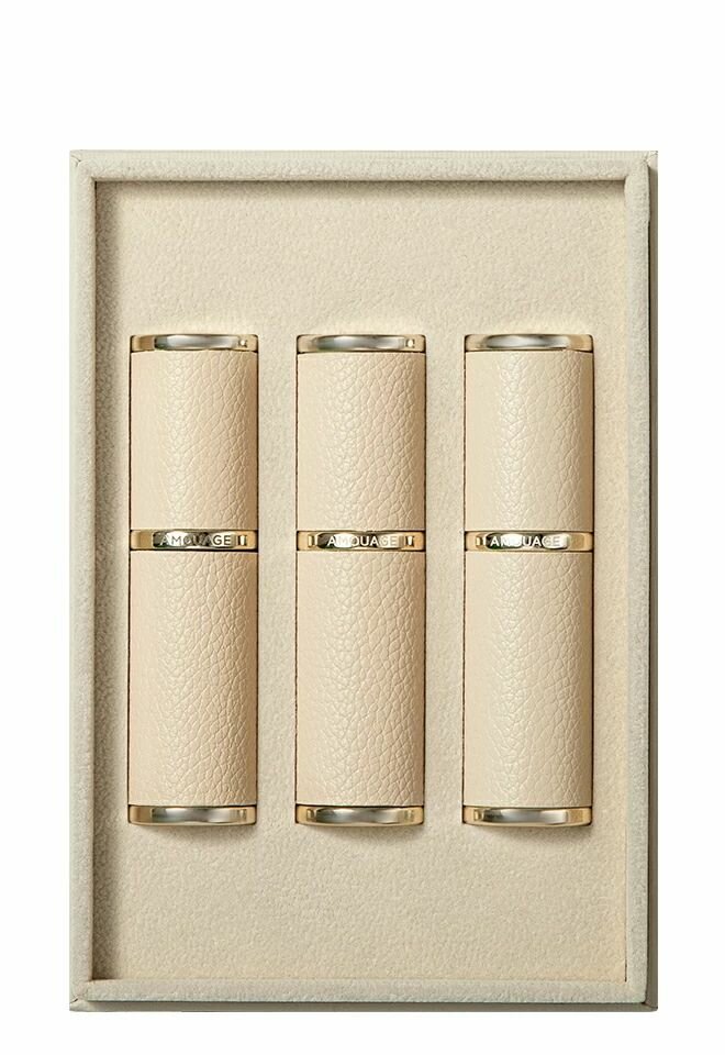 AMOUAGE Essences - Набор парфюмерный (духи в дорожном футляре: Reasons 10 мл, Lustre 10 мл, Outlands 10 мл)