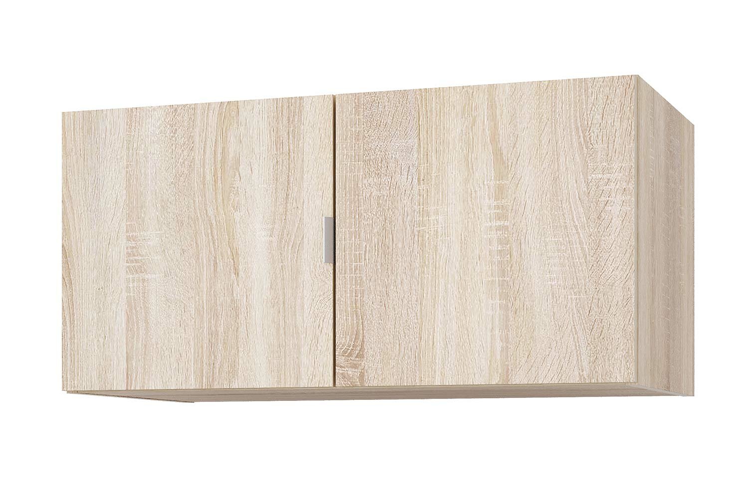 Антресоль 2-створчатая Hoff Лофт, 80х39х41,9 см, ЛДСП, цвет дуб сонома