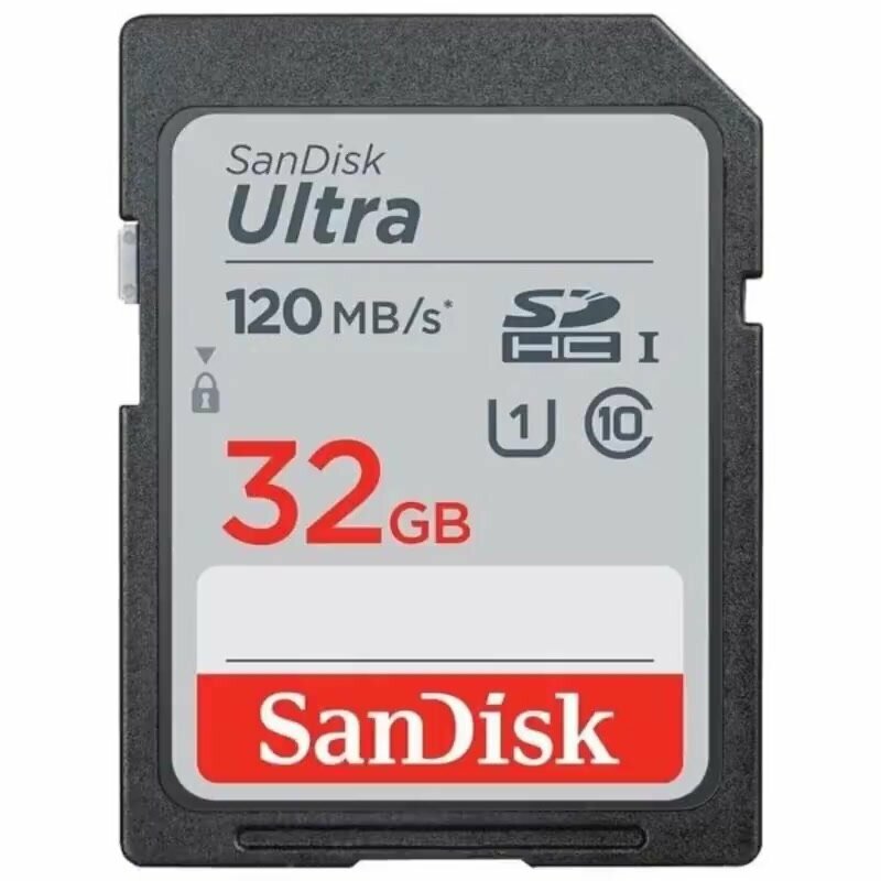 Карта памяти SanDisk SDSDUN4-032G-GN6IN, SDHC, 32ГБ, Class 10