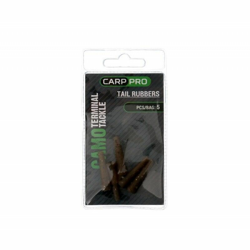 CARP PRO Конус для клипсы Tail Rubbers Camo 5шт
