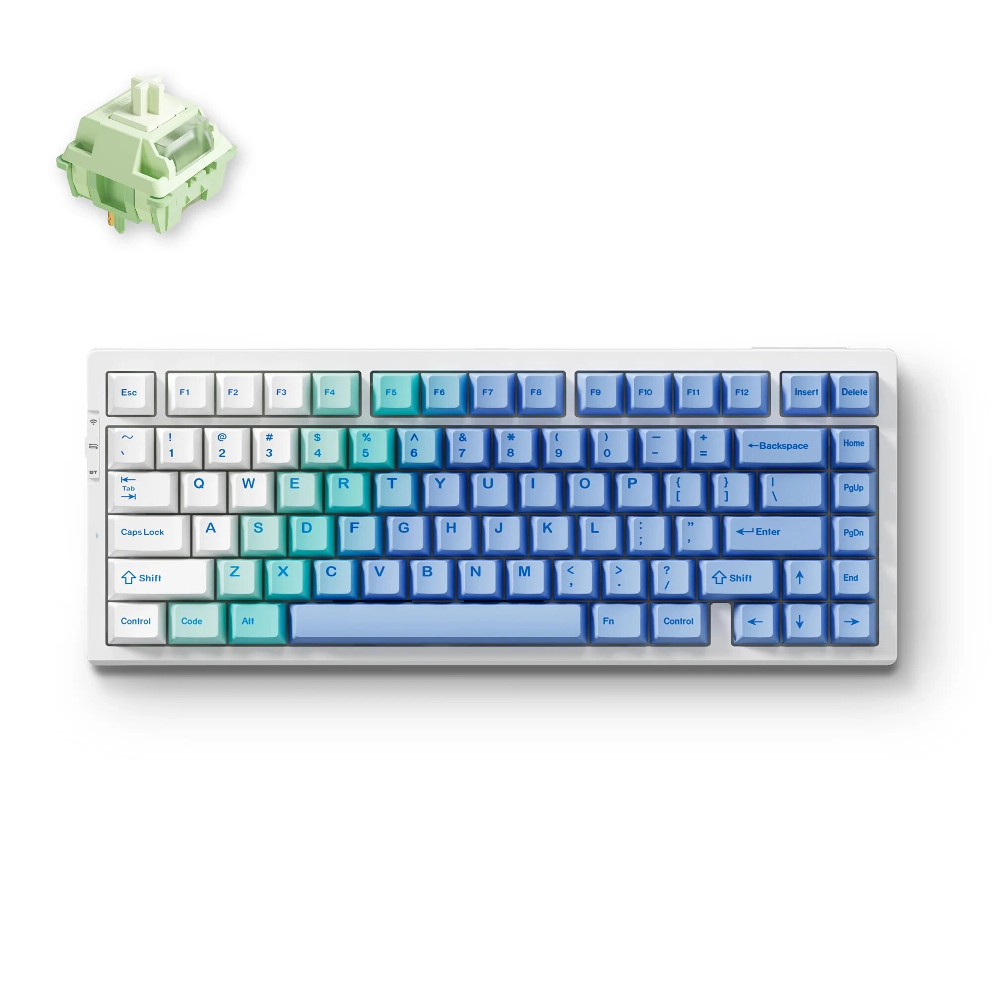 Механическая клавиатура MCHOSE G75 Pro 75% Snow Matcha Latte