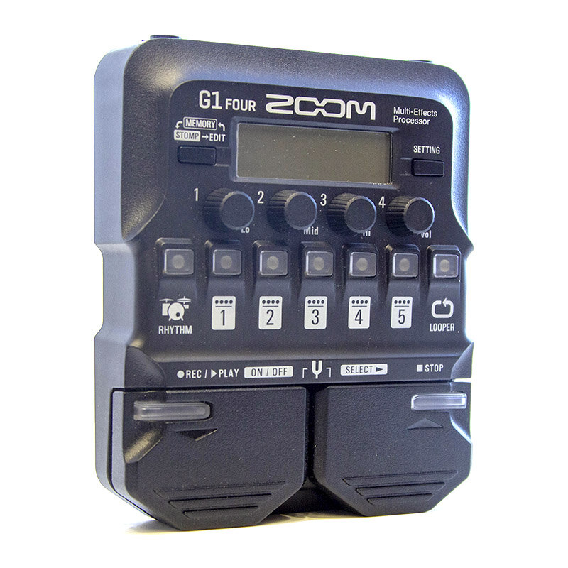 Zoom G1 Four Multi-Effect-Pedal — фото 1
