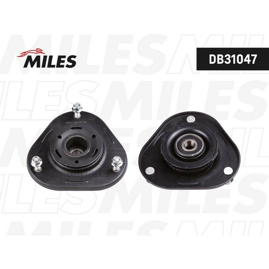 MILES DB31047 Опора амортизатора TOYOTA Avensis(T25) 1.6-2.2D пер.(с подшипником)