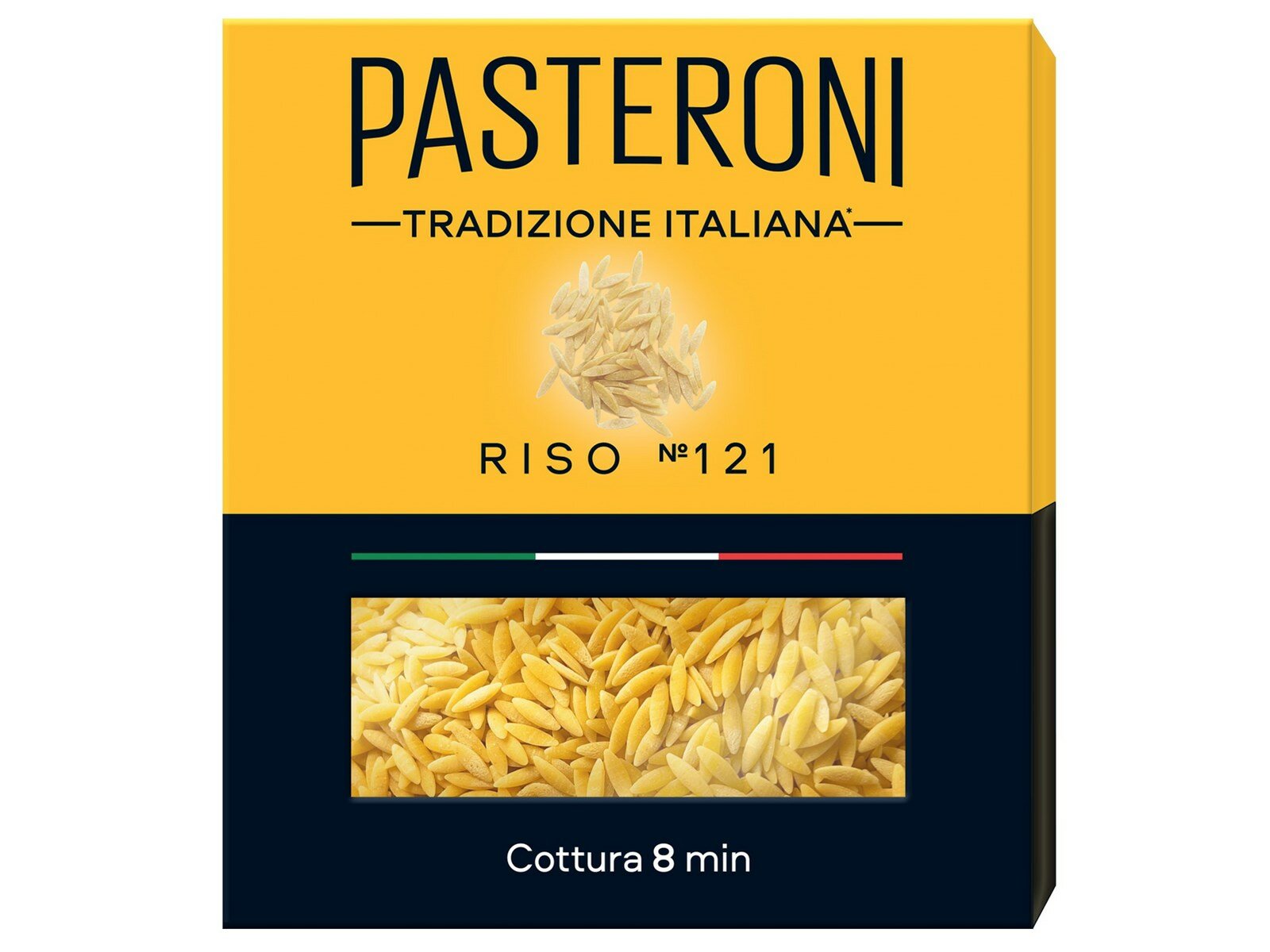 Макароны Pasteroni Ризо №121, 400г