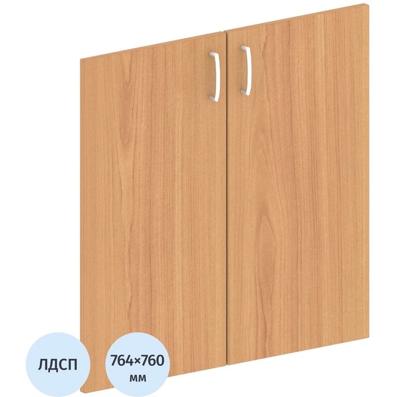 Двери Easy One ЛДСП (2шт.) 908847 груша ароза В760
