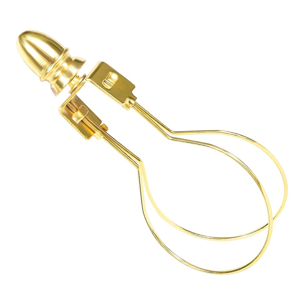 1 комплект из 2 предметов, зажим для лампы, зажим для лампы, головка для украшения пузырьков-золото