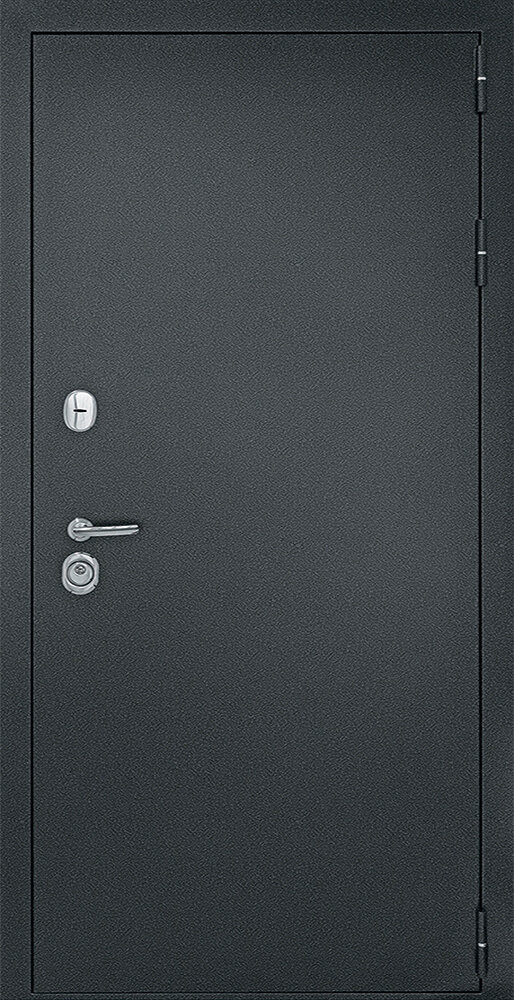 Входная металлическая дверь Рубин Серебро/Белый сандал 960*2050 Правая